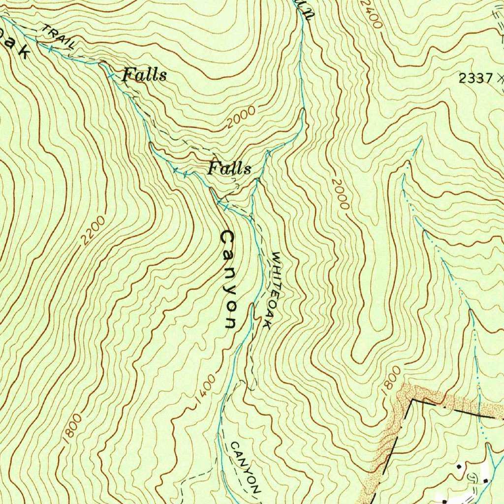 Old Rag Mountain, VA (1965, 24000-Scale) Map by United States ...