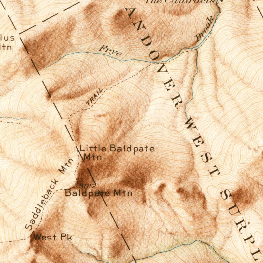 Old Speck Mountain, ME (V3, 1950) Map by United States Geological ...