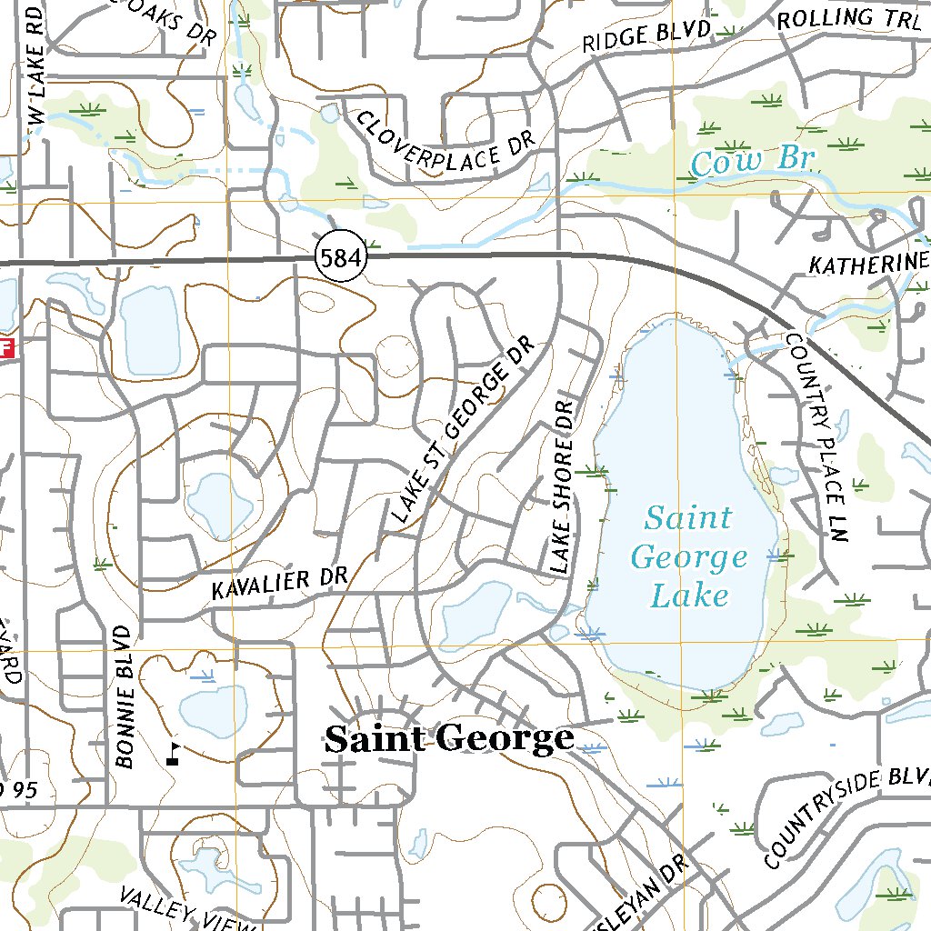Oldsmar, FL (2021, 24000-Scale) Map by United States Geological Survey ...