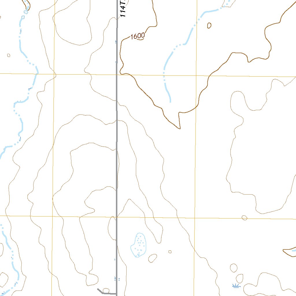 Olga SW, ND (2020, 24000-Scale) Map by United States Geological Survey ...