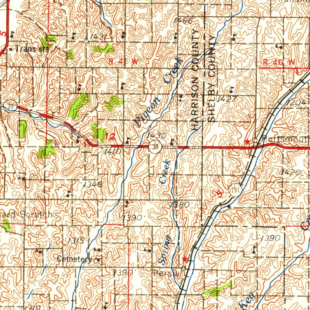 Omaha, NE-IA (1958, 250000-Scale) Map by United States Geological ...