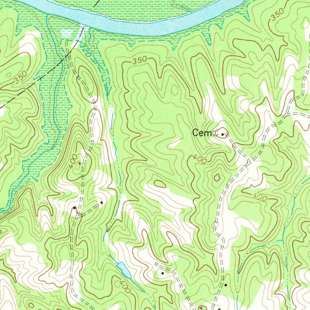 Omega, VA (1968, 24000-Scale) Map by United States Geological Survey ...