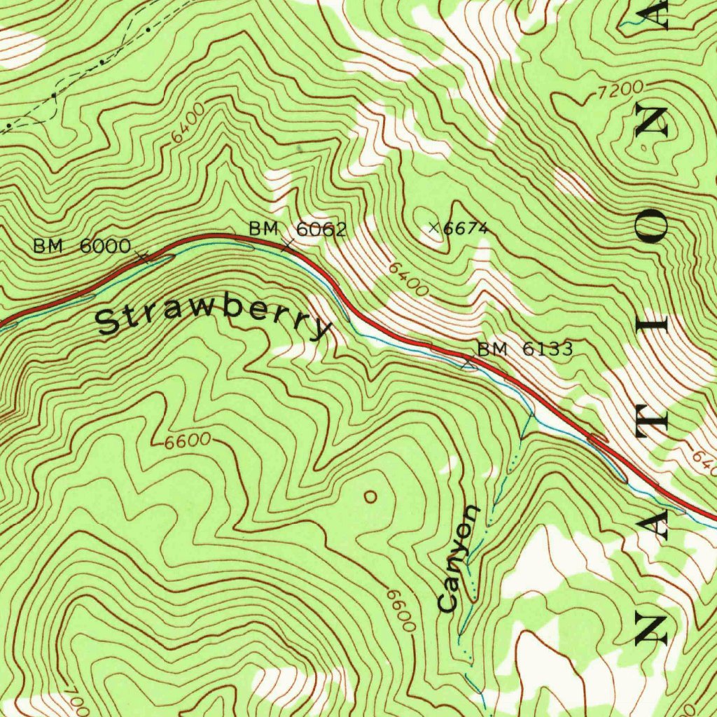 Oneida Narrows Reservoir, ID (1969, 24000-Scale) Map by United States ...