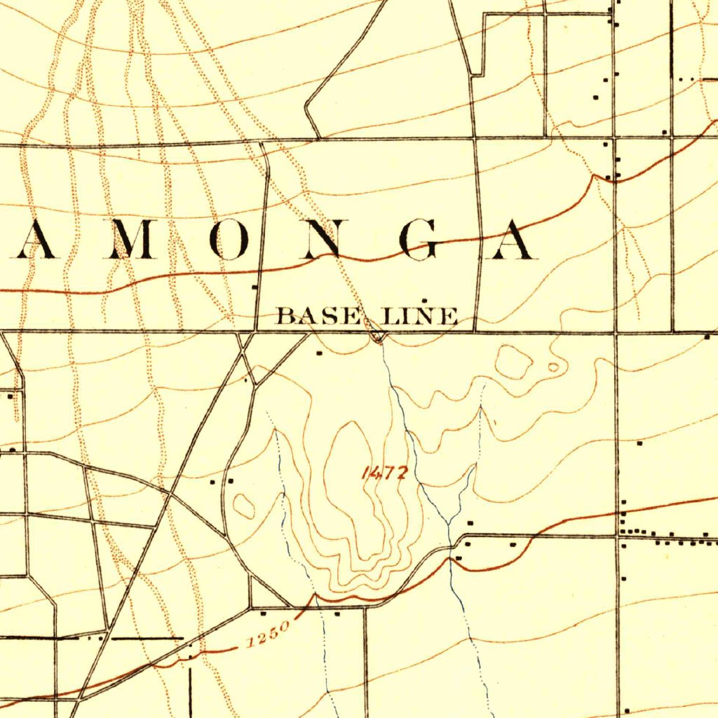 Ontario, CA (1897, 62500-Scale) Map by United States Geological Survey ...