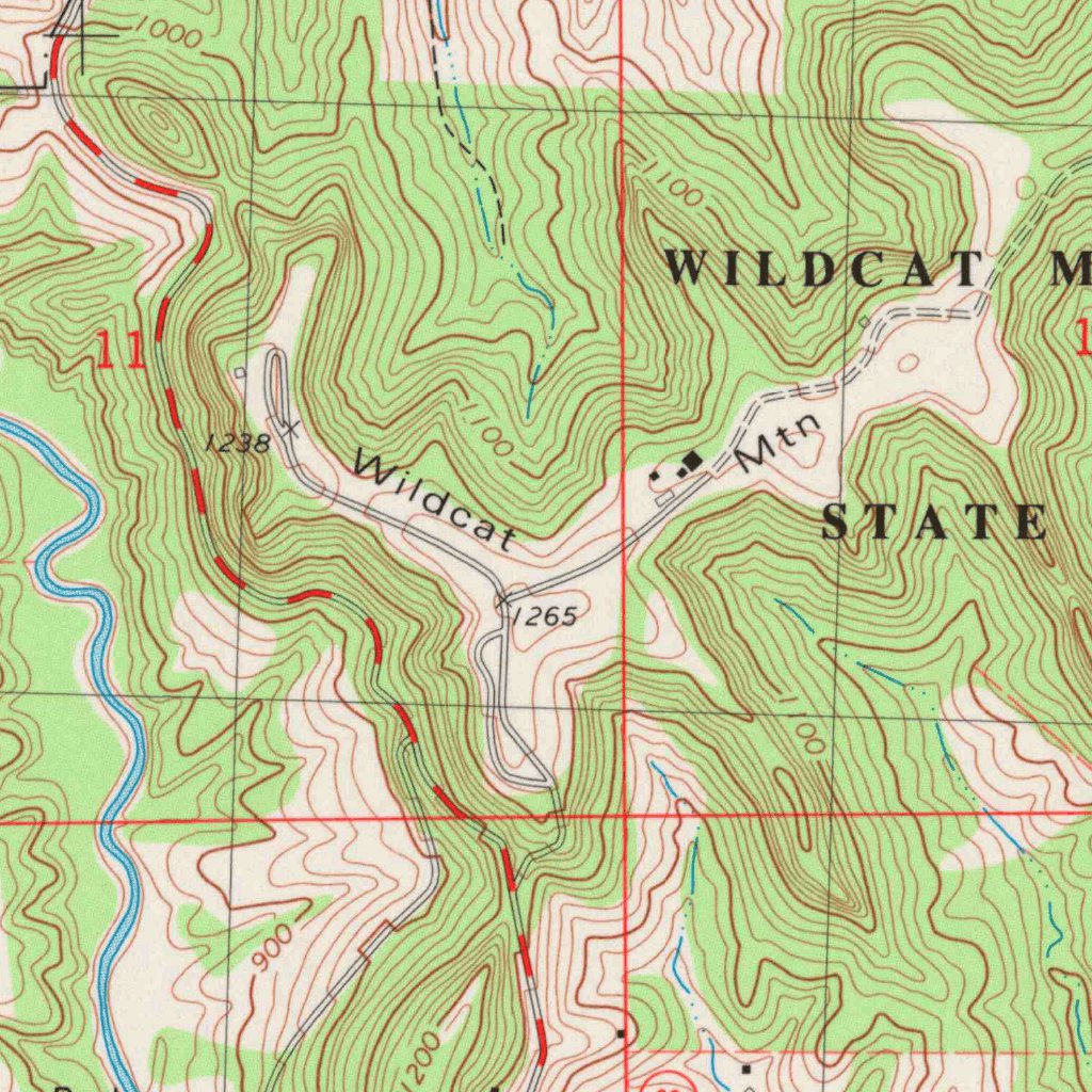 Ontario, WI (1983, 24000-Scale) Map by United States Geological Survey ...