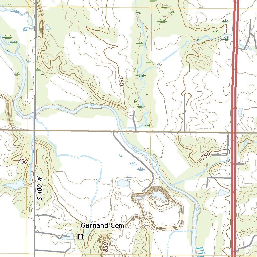 Onward, IN (2019, 24000-Scale) Map by United States Geological Survey ...