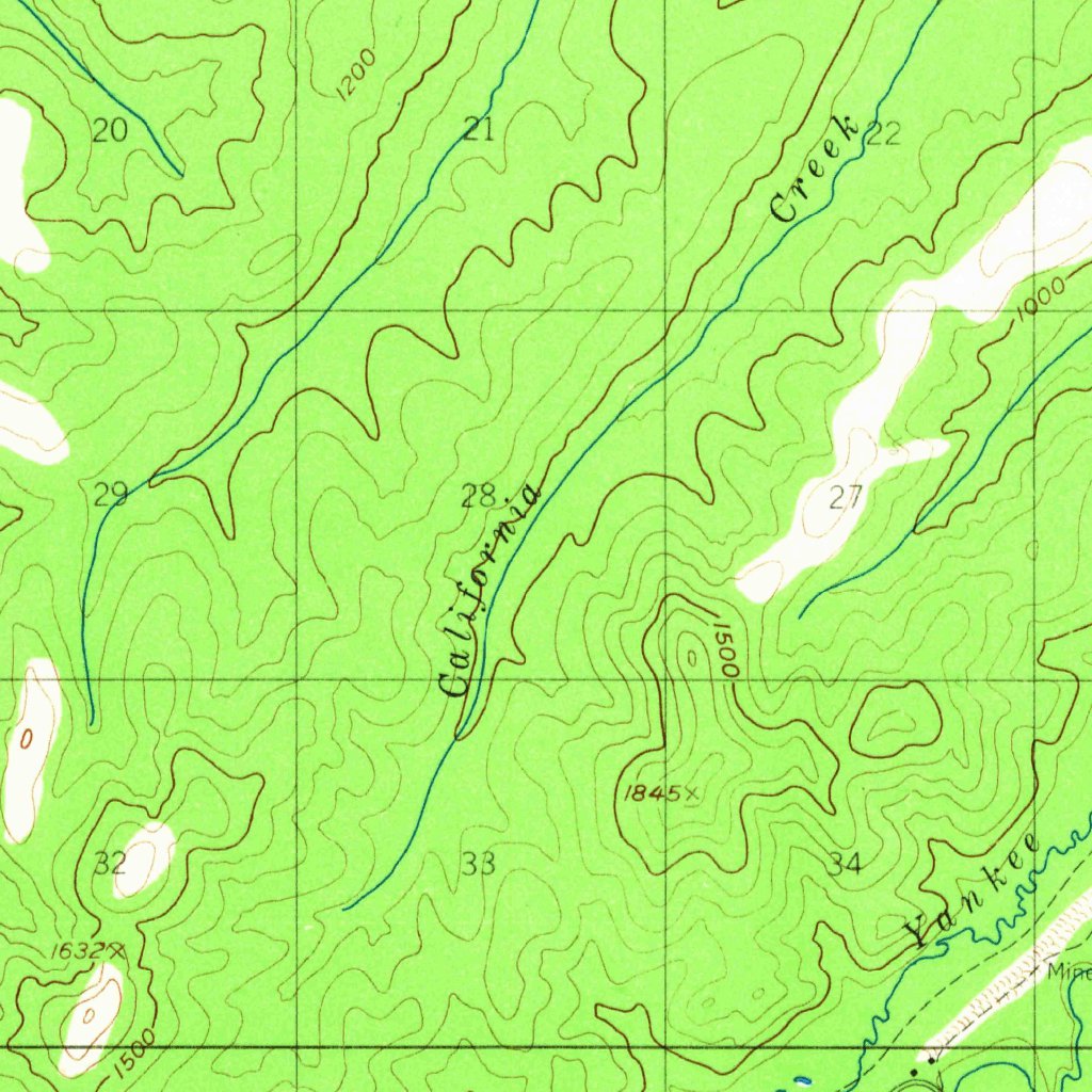 Ophir A-1, AK (1954, 63360-Scale) Map by United States Geological ...