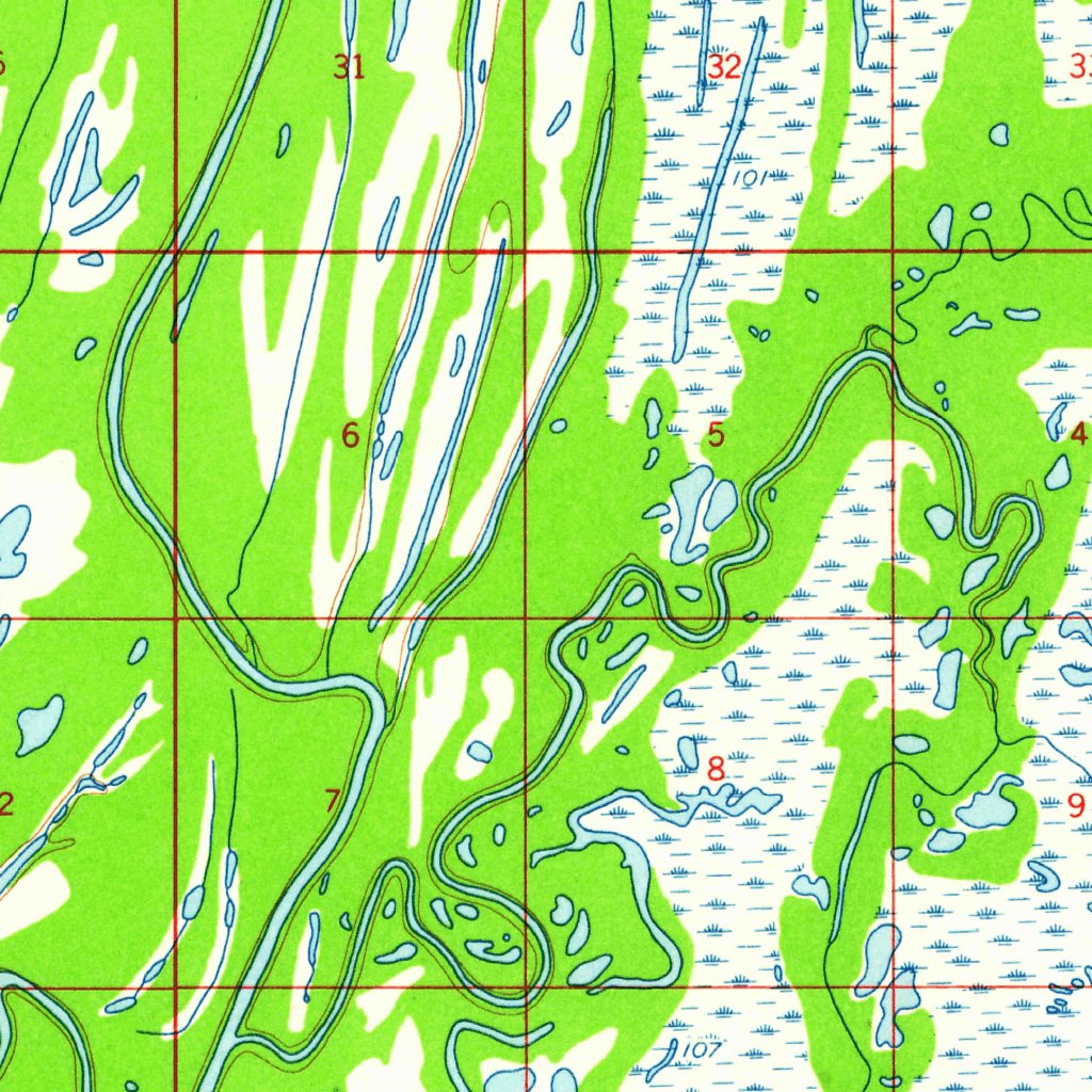 Ophir D-6, AK (1954, 63360-Scale) Map by United States Geological ...