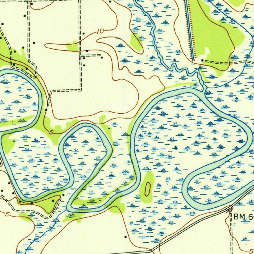 Orangefield, TX-LA (1943, 24000-Scale) Map by United States Geological ...