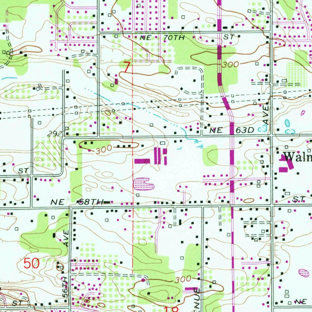 Orchards, WA (1961, 24000-Scale) Map by United States Geological Survey ...