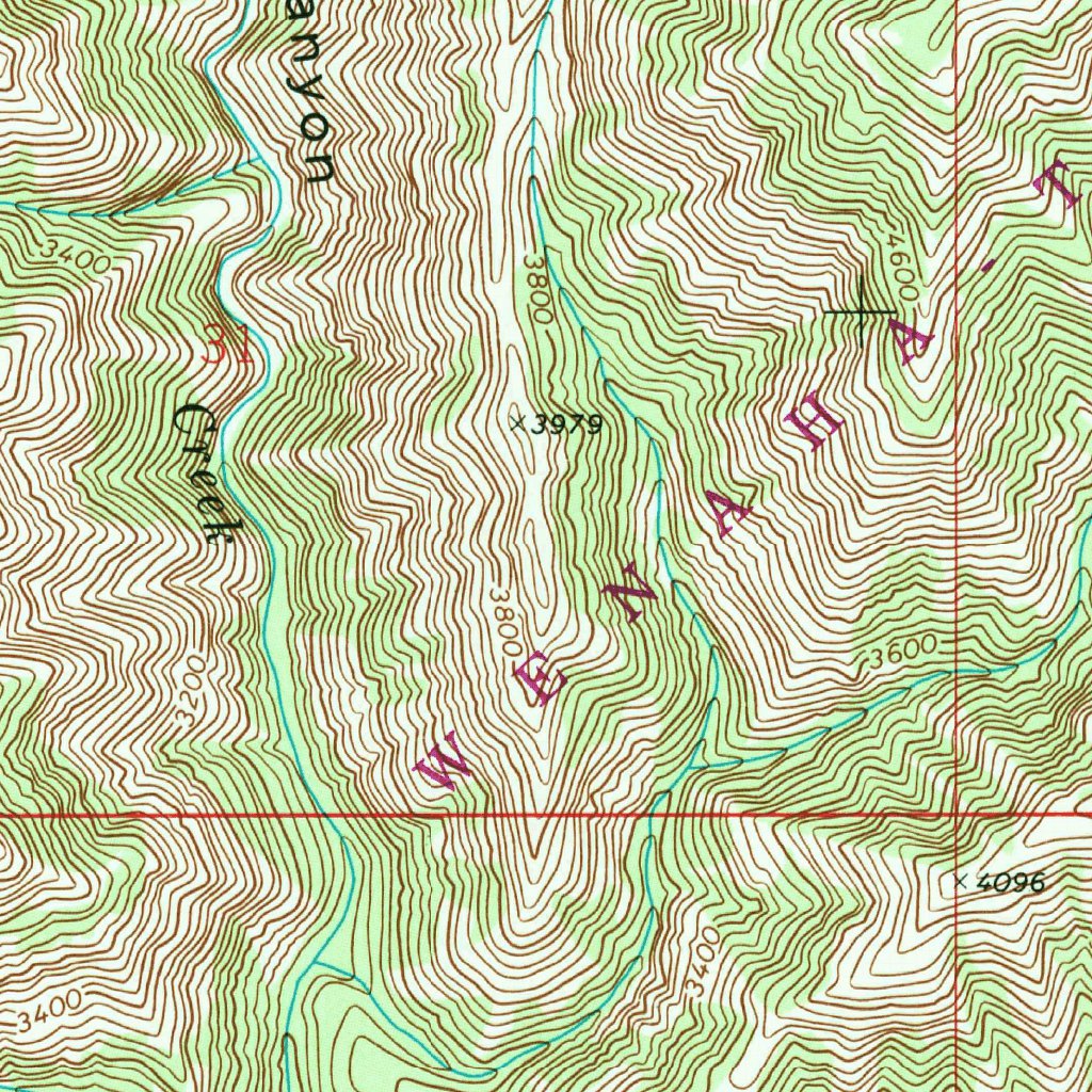 Oregon Butte, WA (1967, 24000-Scale) Map by United States Geological ...