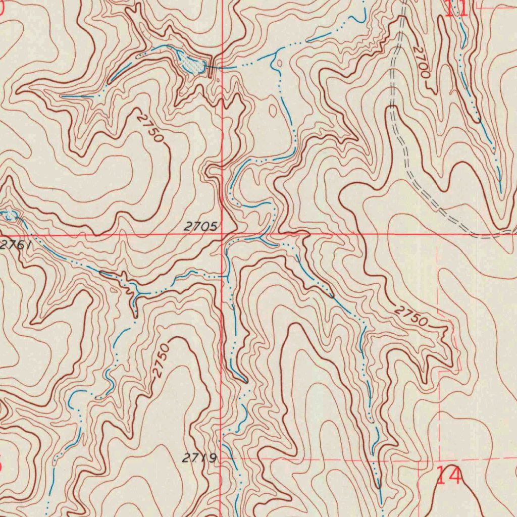 Orion NE, KS (1972, 24000-Scale) Map by United States Geological Survey ...