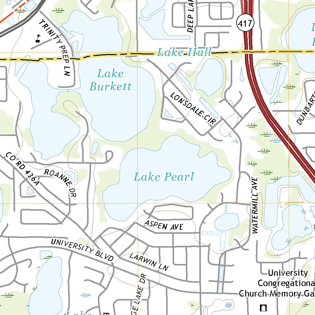 Orlando East, FL (2021, 24000-Scale) Map by United States Geological ...