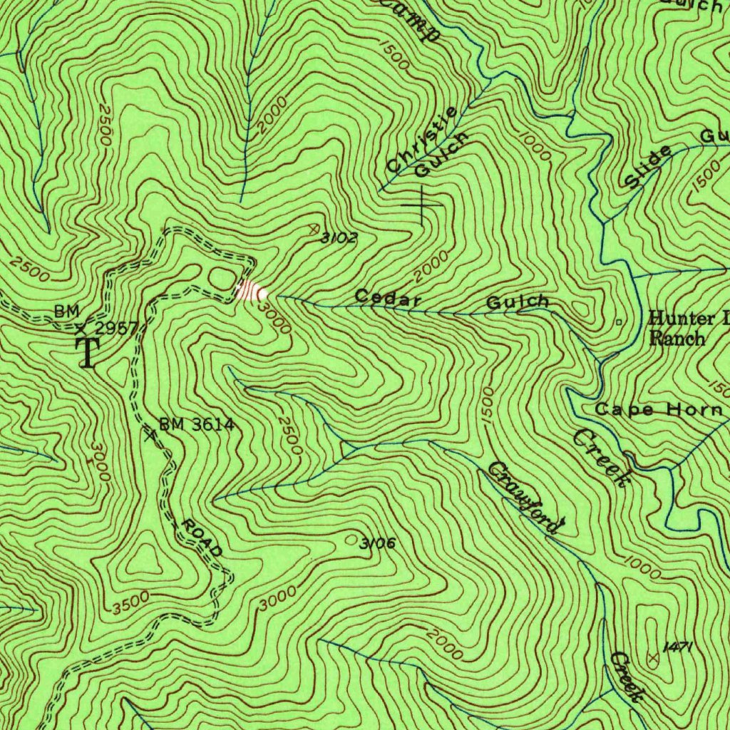 Orleans, CA (1952, 62500-Scale) Map by United States Geological Survey ...