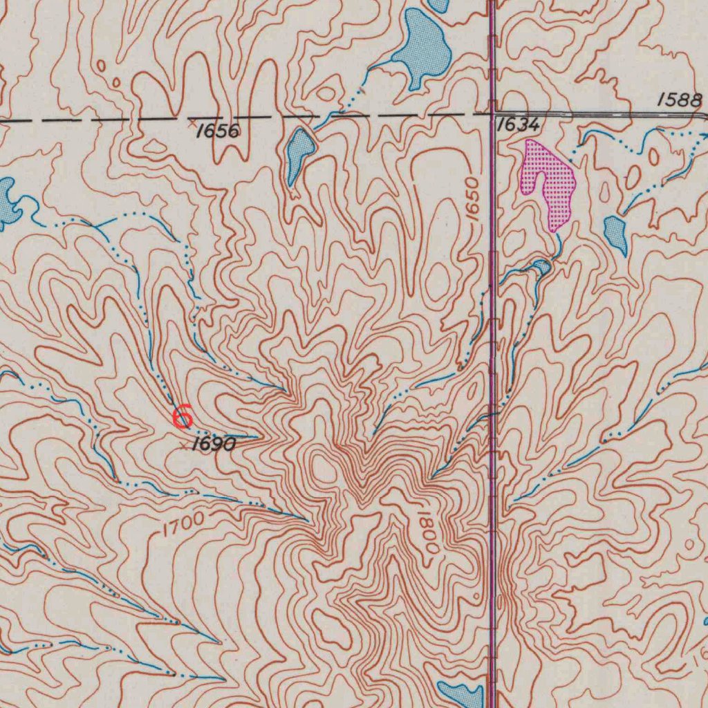 Osborne, KS (1953, 24000-Scale) Map by United States Geological Survey ...