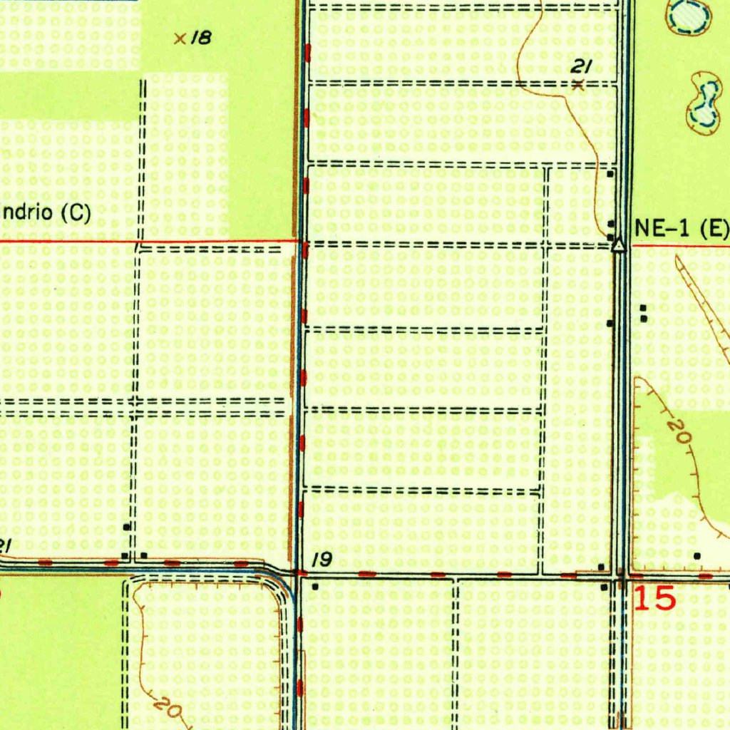 Oslo, FL (1950, 24000-Scale) Map by United States Geological Survey ...