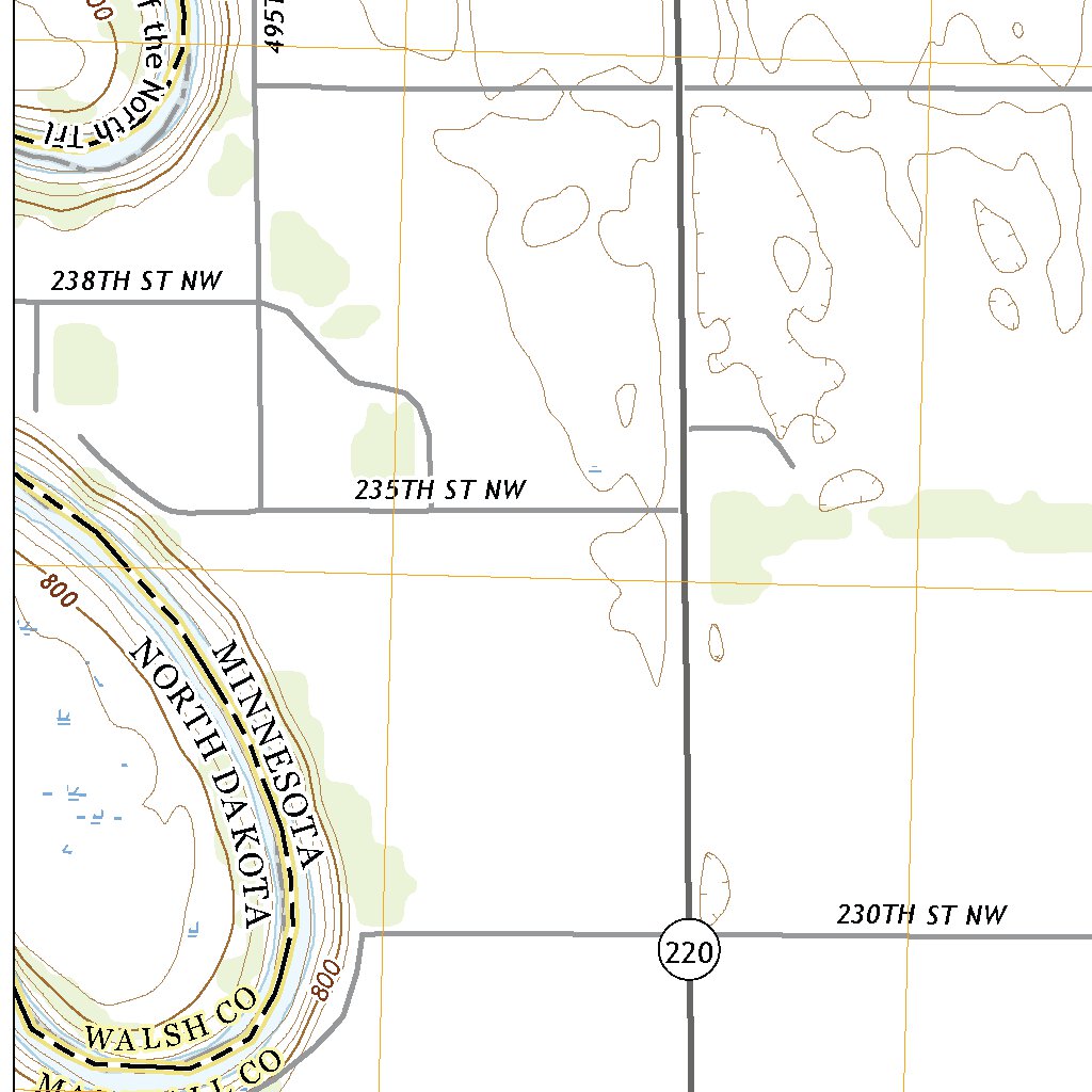 Oslo NE, MN (2022, 24000-Scale) Map by United States Geological Survey ...