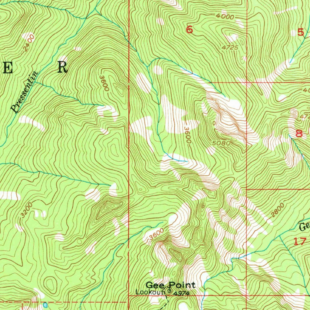 Oso, WA (1956, 62500-Scale) Map by United States Geological Survey ...