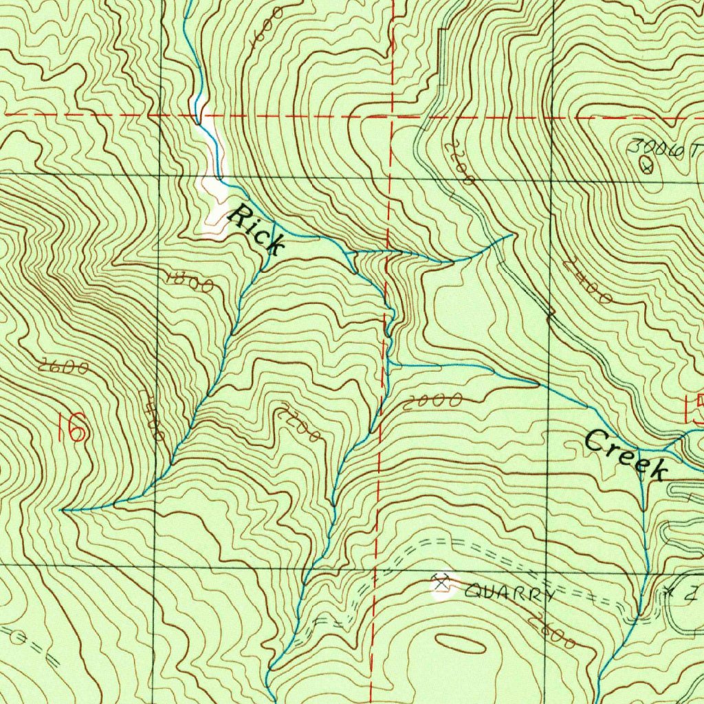 Oso, WA (1989, 24000-Scale) Map by United States Geological Survey ...