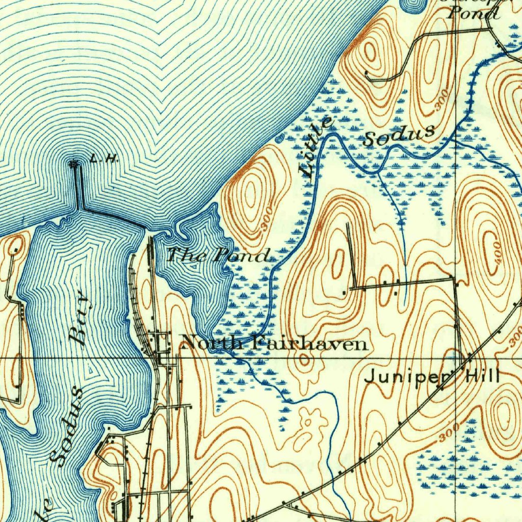 Oswego, NY (1900, 62500-Scale) Map by United States Geological Survey ...