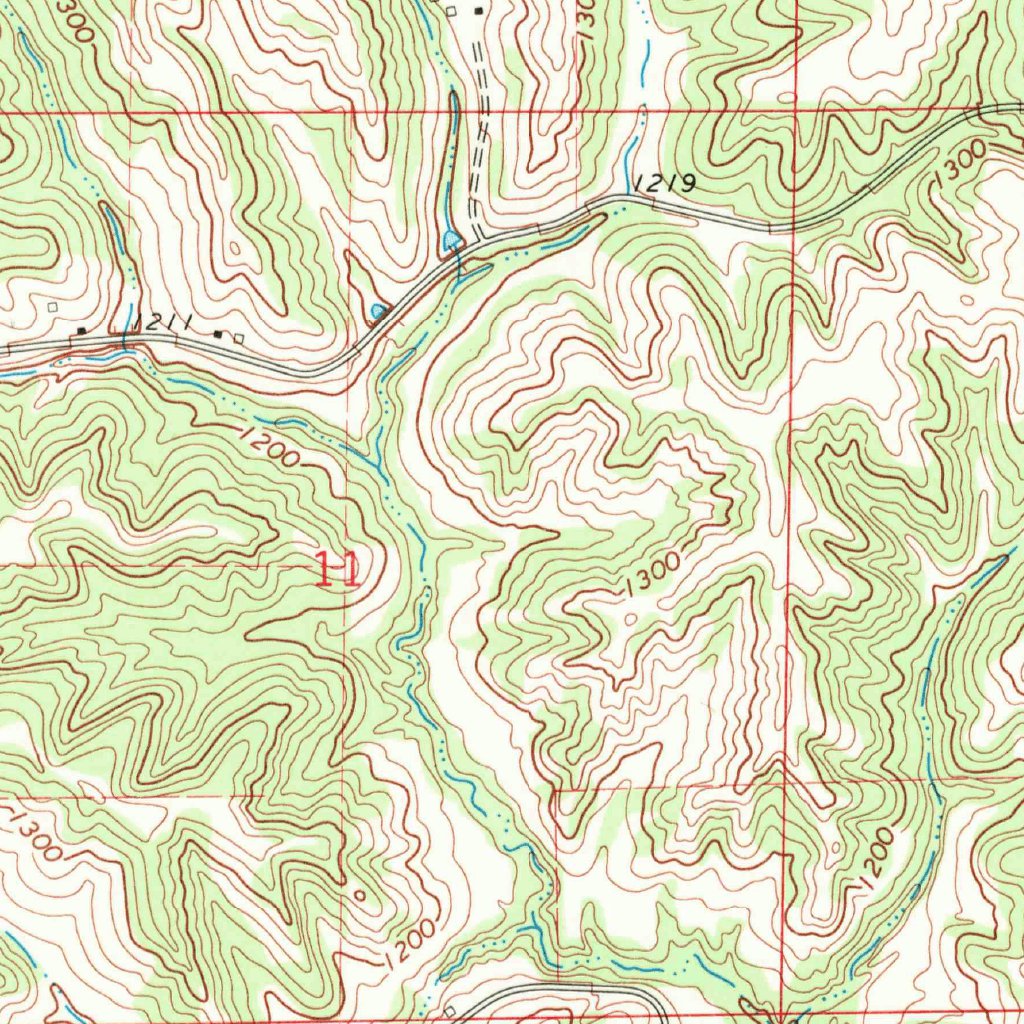 Oto, IA (1969, 24000-Scale) Map by United States Geological Survey ...