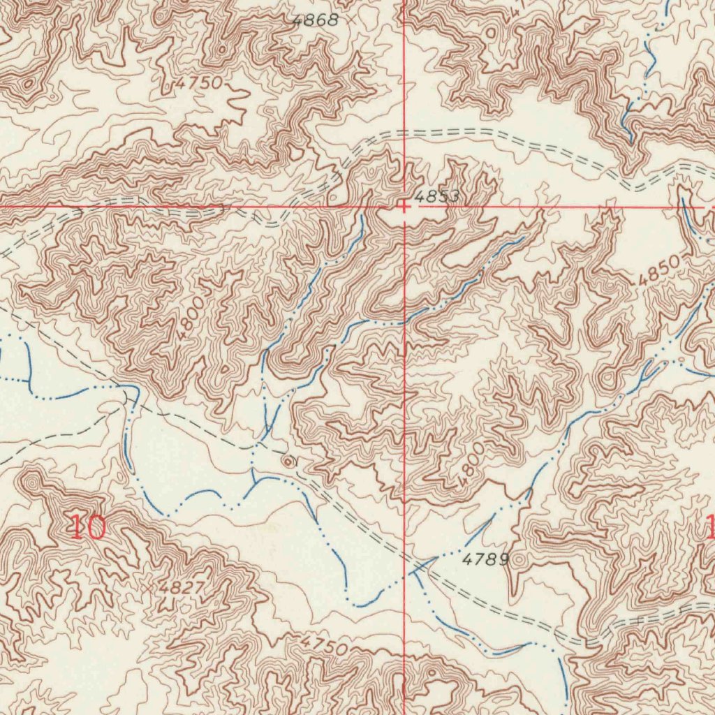Ouray SE, UT (1964, 24000-Scale) Map by United States Geological Survey ...