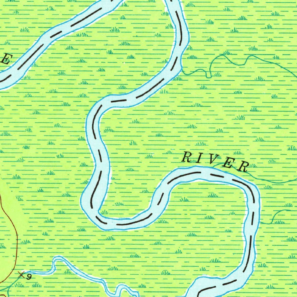 Outland, SC (1943, 24000-Scale) Map by United States Geological Survey ...