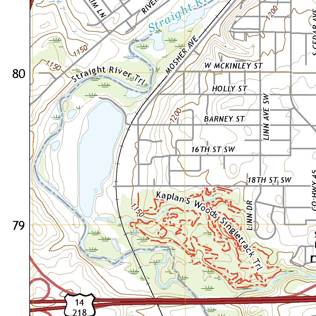 Owatonna, MN (2022, 24000-Scale) Map by United States Geological Survey ...