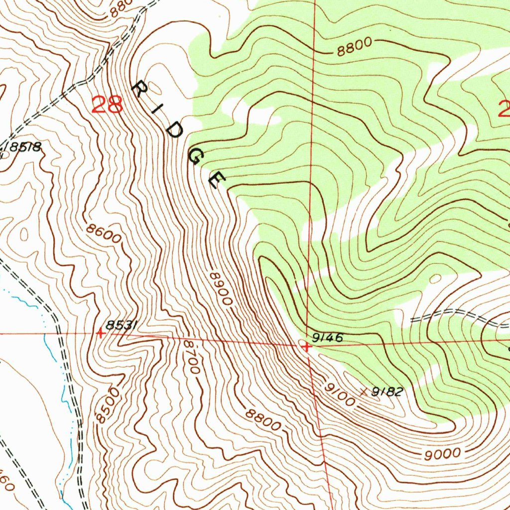 Owl Ridge, CO (1955, 24000-Scale) Map by United States Geological ...