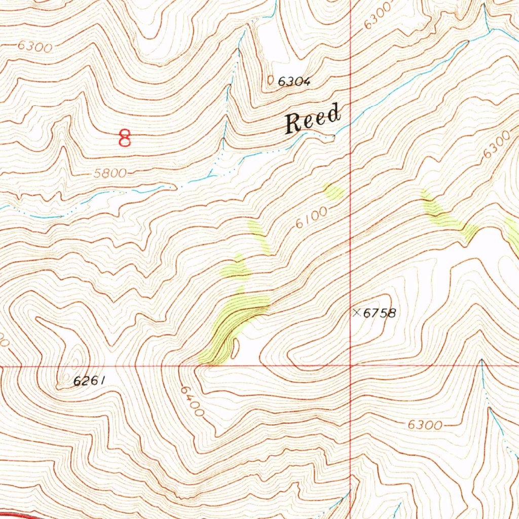 Owyhee, NV-ID (1971, 24000-Scale) Map by United States Geological ...