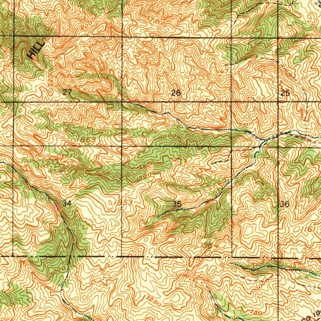 Pacheco Pass, CA (1940, 62500-Scale) Map by United States Geological ...
