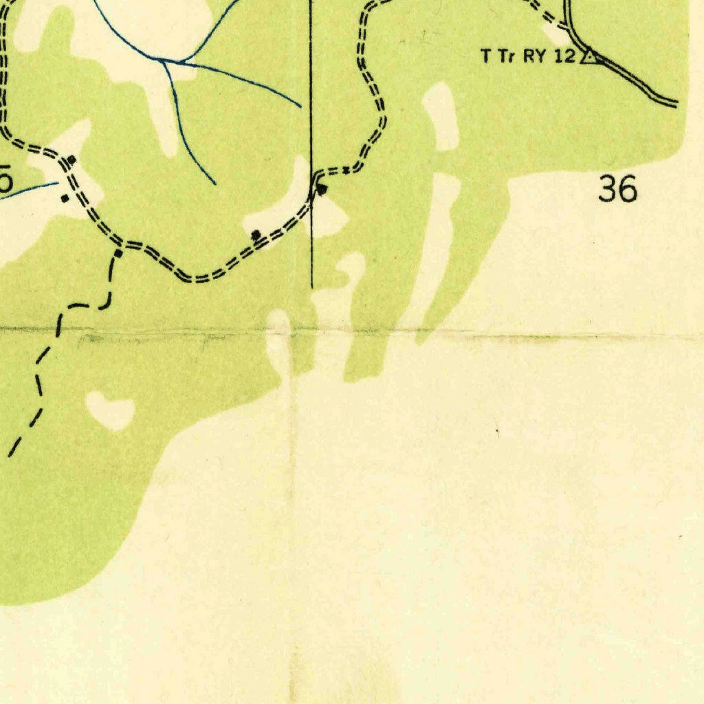 Paden, MS (1935, 24000-Scale) Map by United States Geological Survey ...