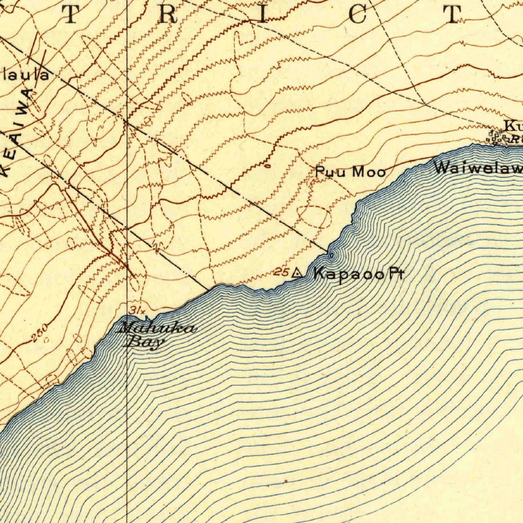 Pahala, HI (1923, 62500-Scale) Map by United States Geological Survey ...