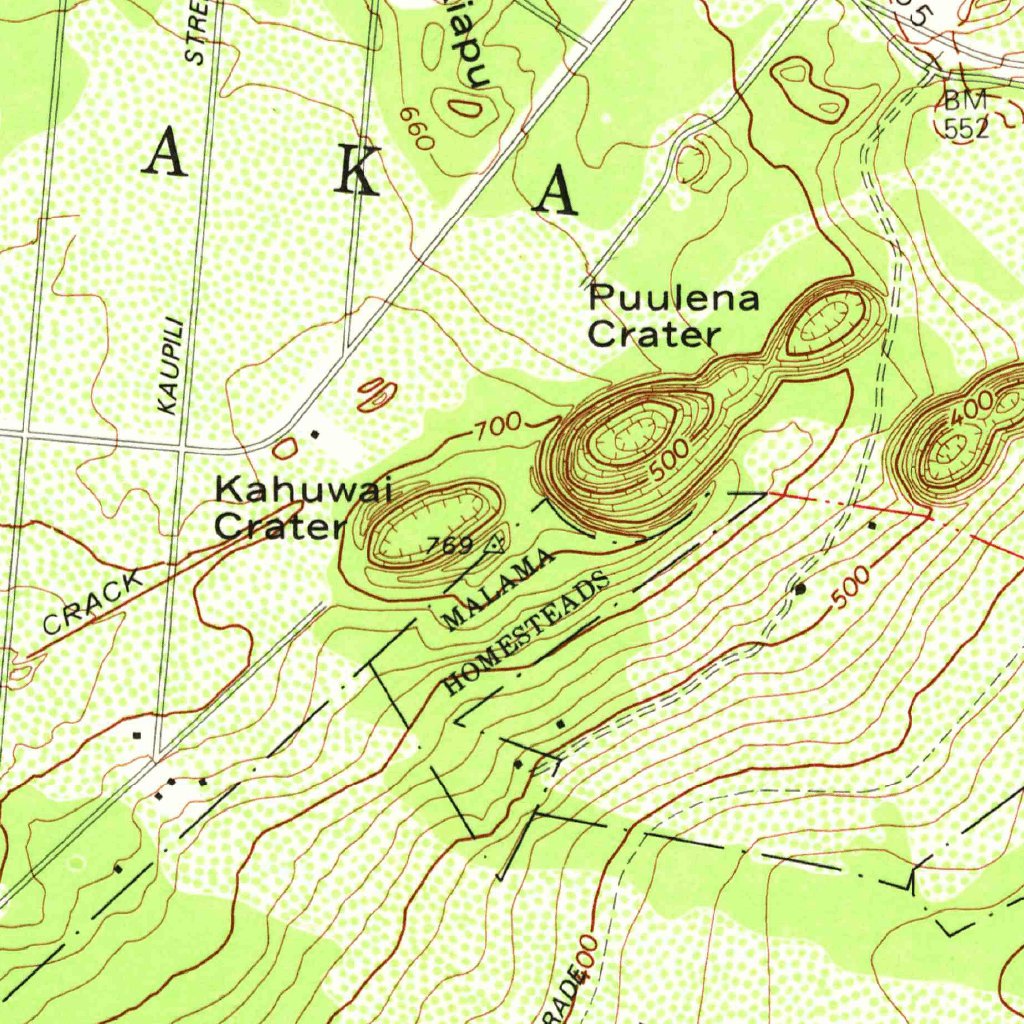 Pahoa South, HI (1980, 24000-Scale) Map by United States Geological ...