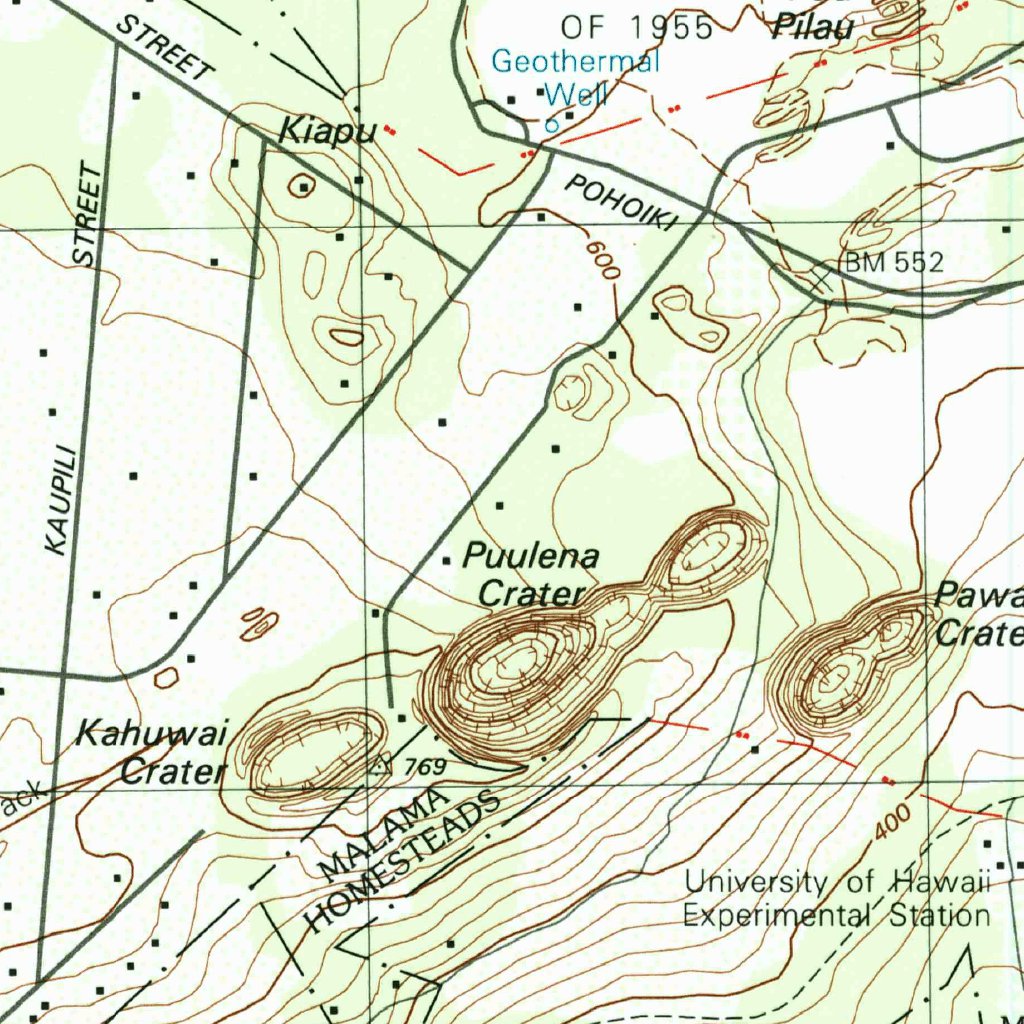 Pahoa South, HI (1994, 24000-Scale) Map by United States Geological ...