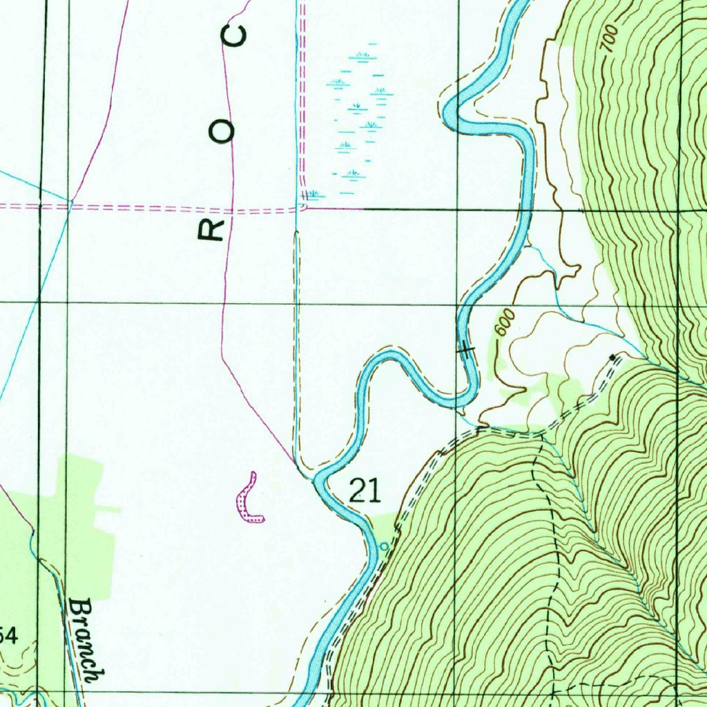 Paint Rock, AL (1997, 24000-Scale) Map by United States Geological ...