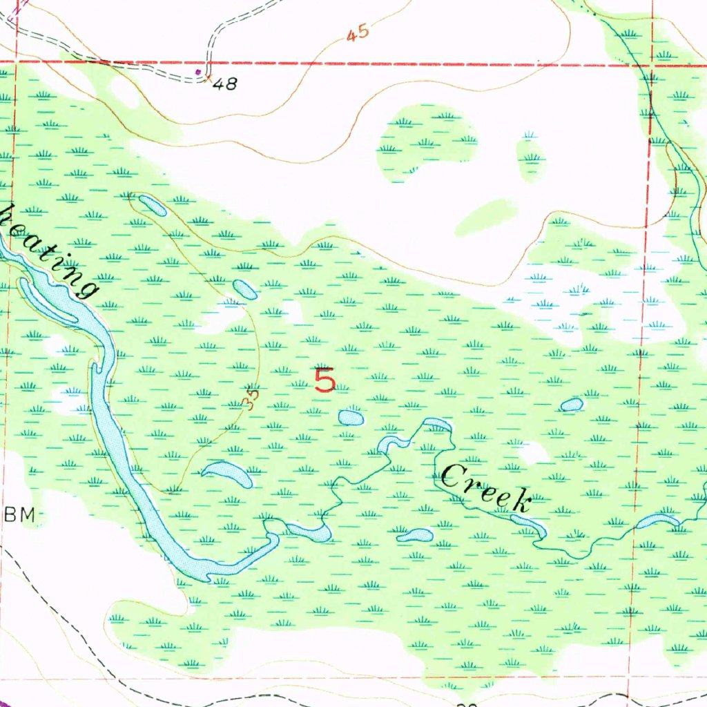 Palmdale, FL (1958, 24000-Scale) Map by United States Geological Survey ...