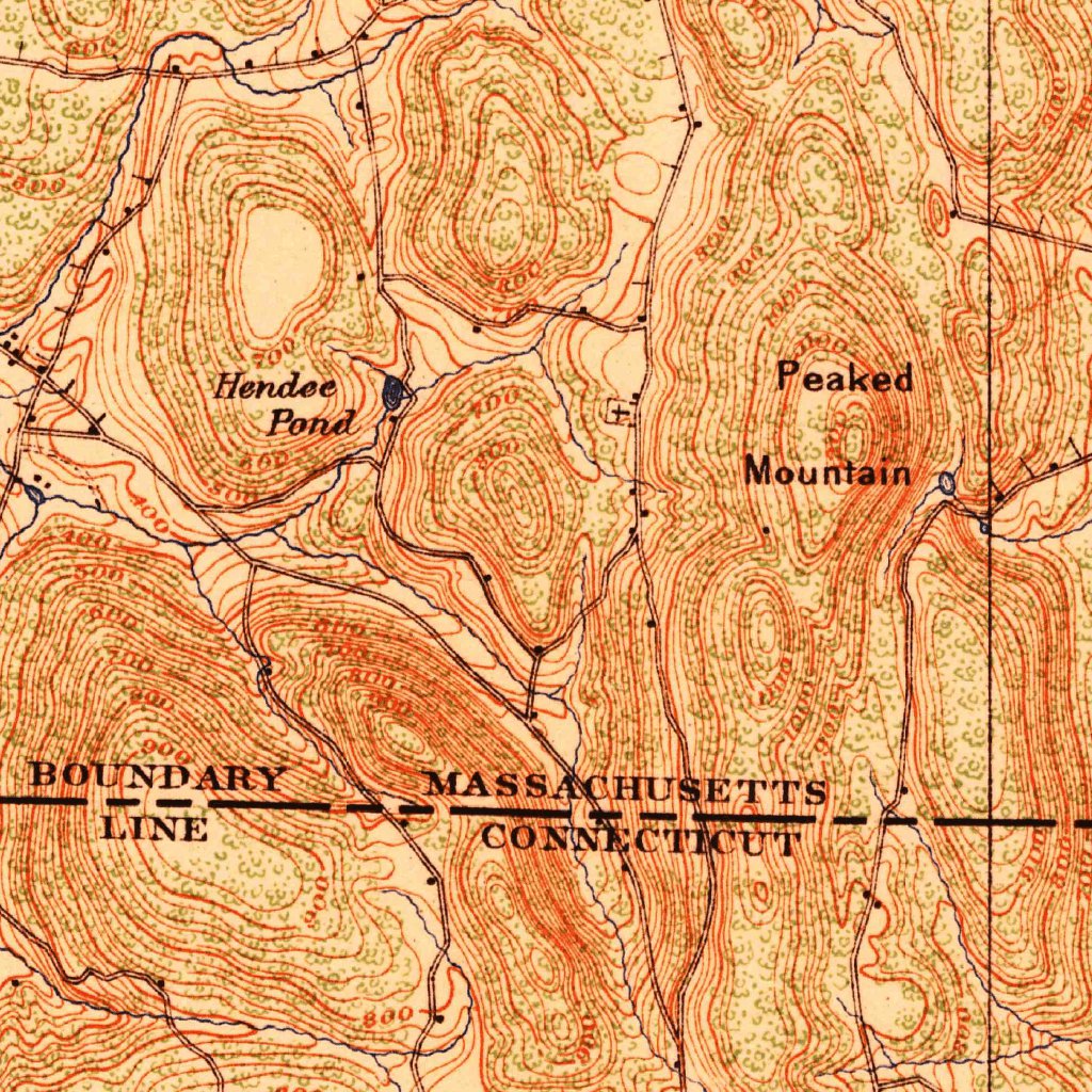 Palmer, MA-CT (1919, 62500-Scale) Map by United States Geological ...