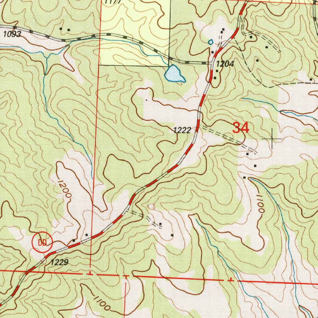 Palmer, MO (1999, 24000-Scale) Map by United States Geological Survey ...