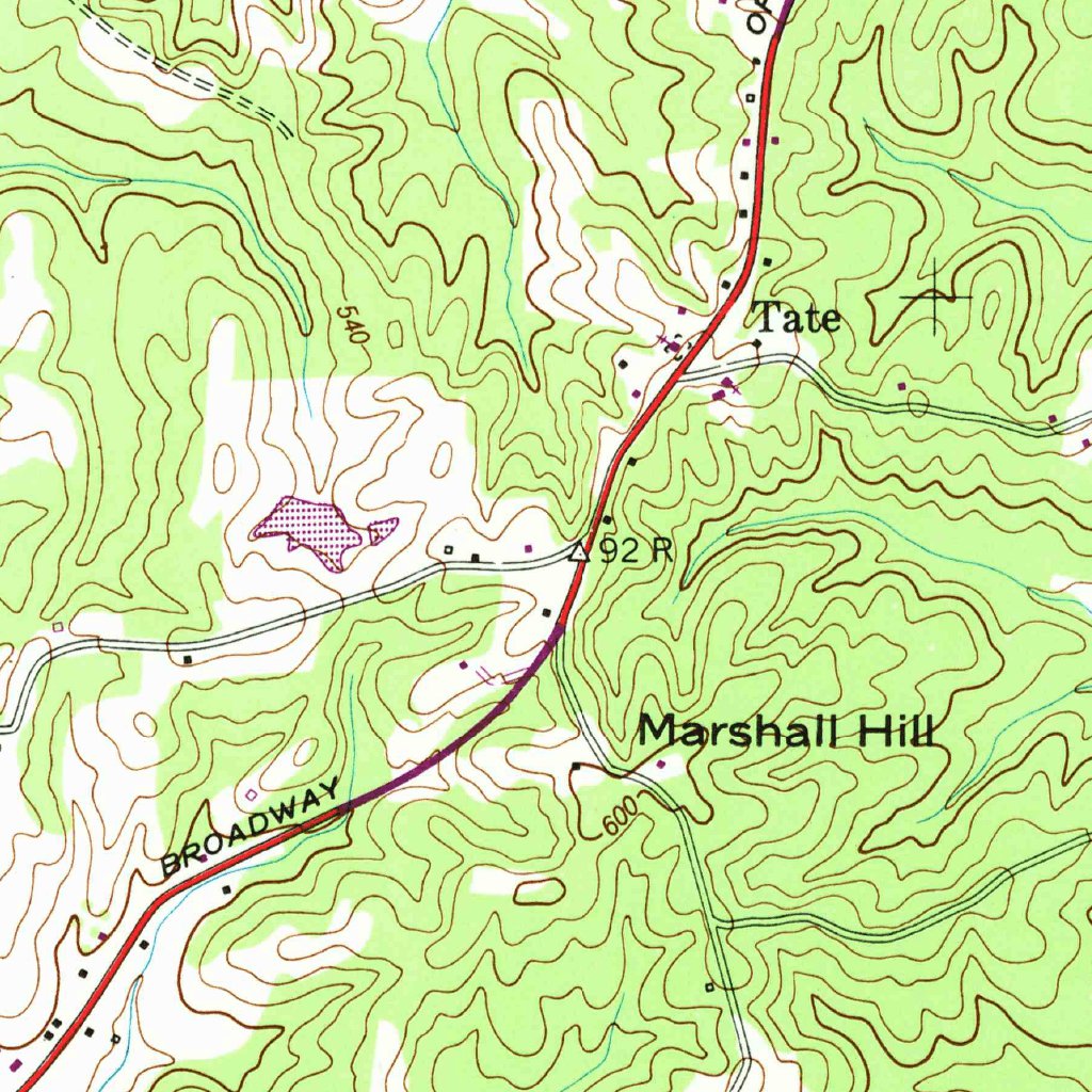 Palmer Shelter, TN (1950, 24000-Scale) Map by United States Geological ...