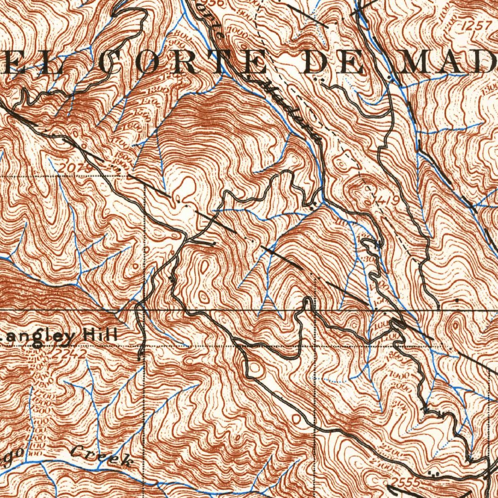 Palto Alto, CA (1899, 62500-Scale) Map by United States Geological ...