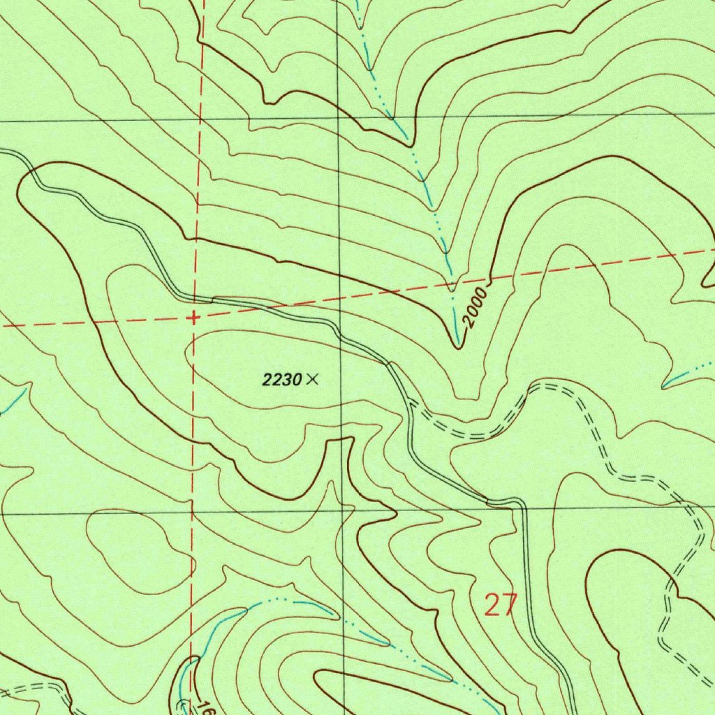 Panther Creek, CA (1982, 24000-Scale) Map by United States Geological ...