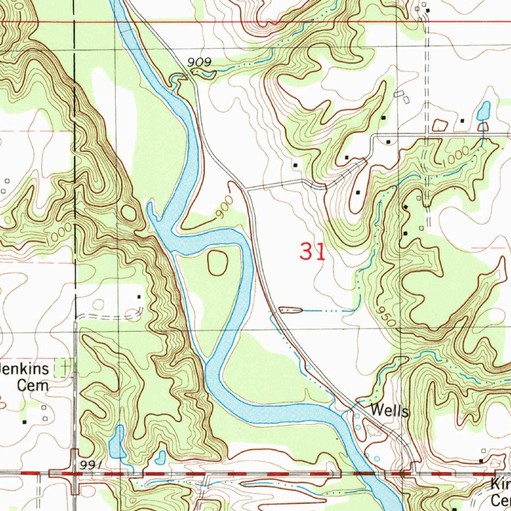 Panther, IA (1982, 24000-Scale) Map by United States Geological Survey ...