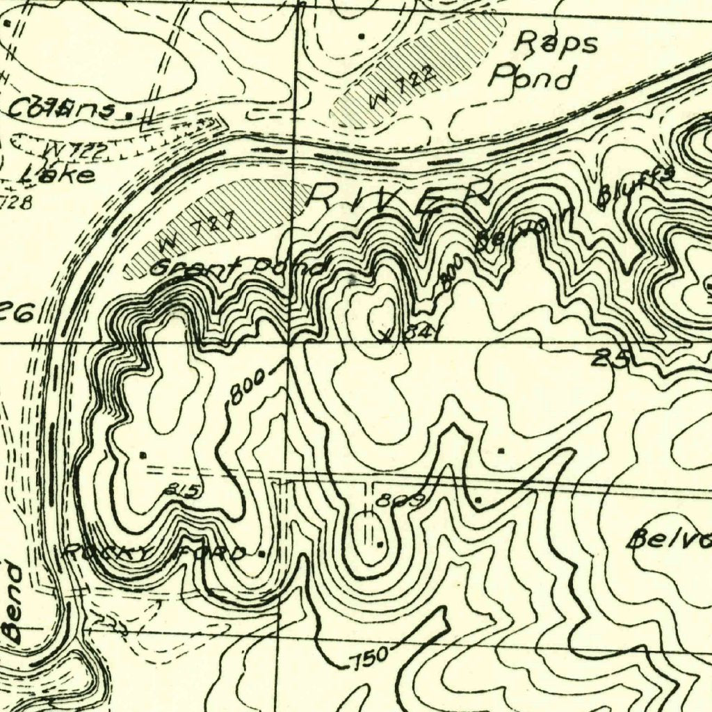 Papinville, MO (1934, 24000-Scale) Map by United States Geological ...