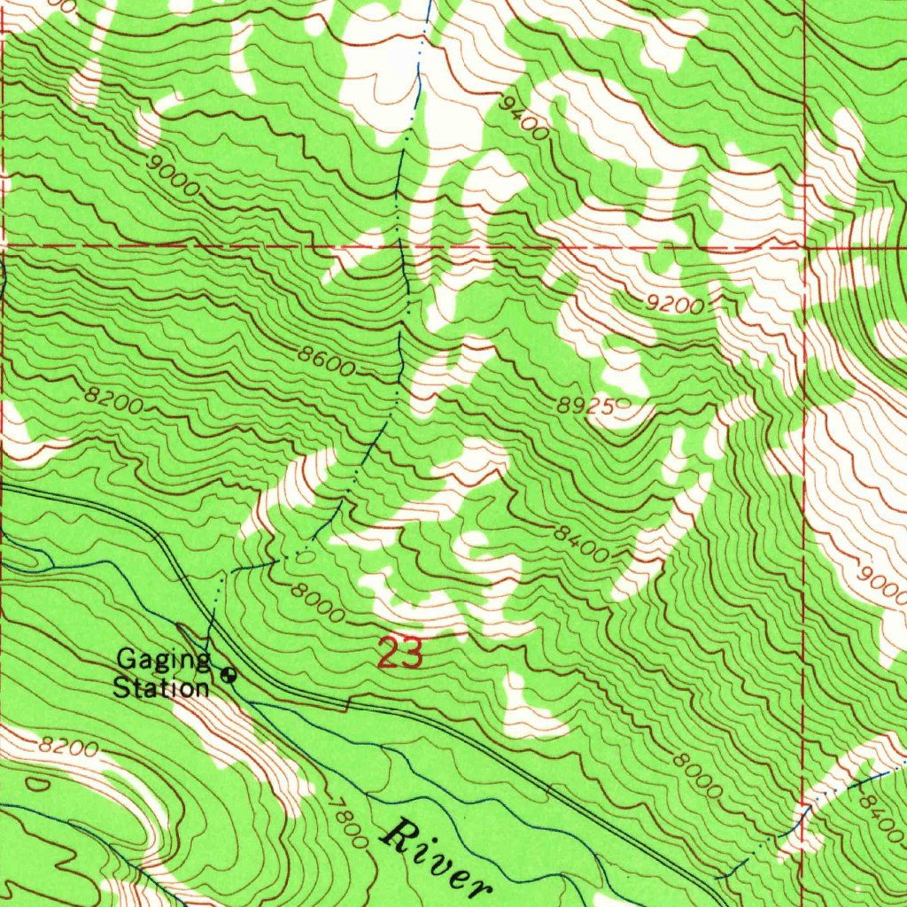 Paradise Park, UT (1965, 24000-Scale) Map by United States Geological ...