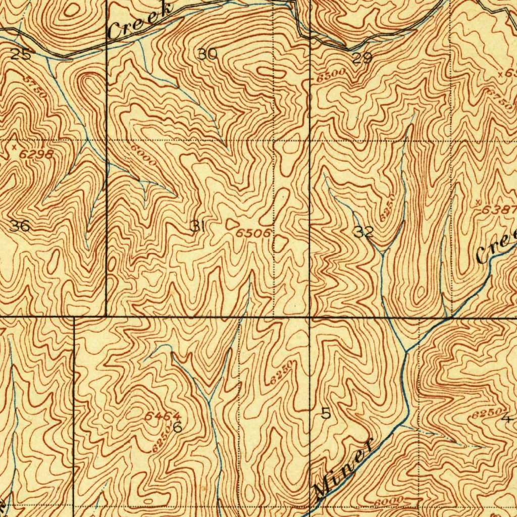 Paradise Valley, ID (1918, 62500-Scale) Map by United States Geological ...