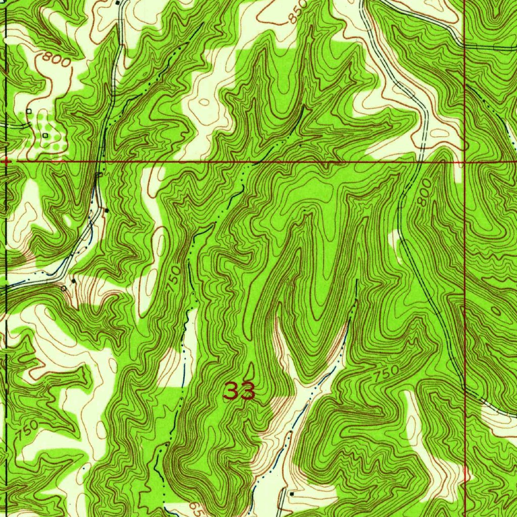 Paragon, IN (1957, 24000-Scale) Map by United States Geological Survey ...