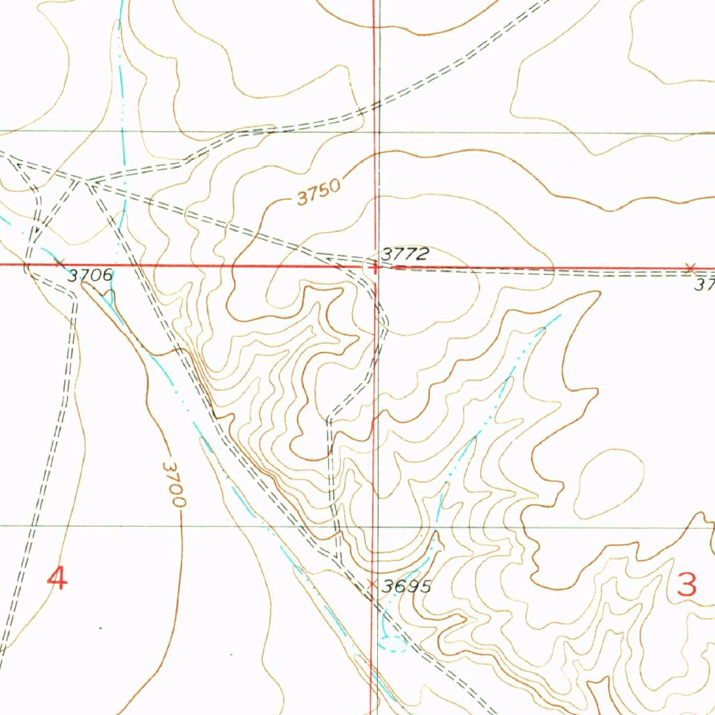 Parish Ranch, NM (1956, 24000-Scale) Map by United States Geological ...