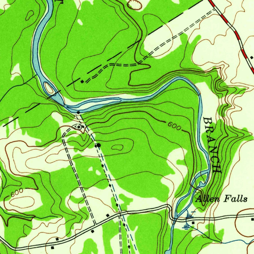 Parishville, NY (1943, 24000-Scale) Map by United States Geological ...