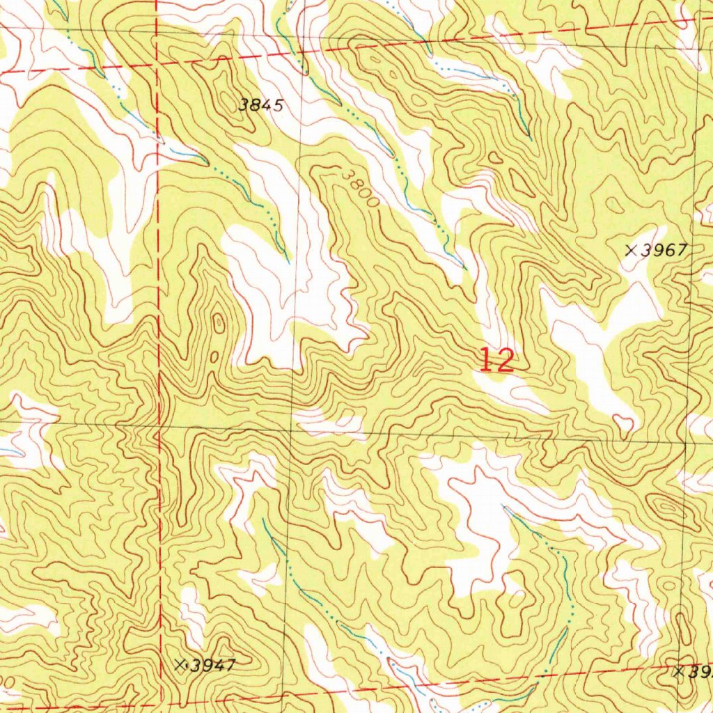 Park Coulee, MT (1980, 24000-Scale) Map by United States Geological ...